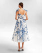 Elegant and comfortable blue dress for any occasion – KATIMY