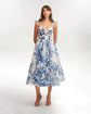 Elegant and comfortable blue dress for any occasion – KATIMY